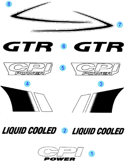 STICKERS - Moposport