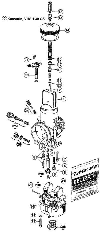 VHSH 30 CS 2T (09303) - Moposport